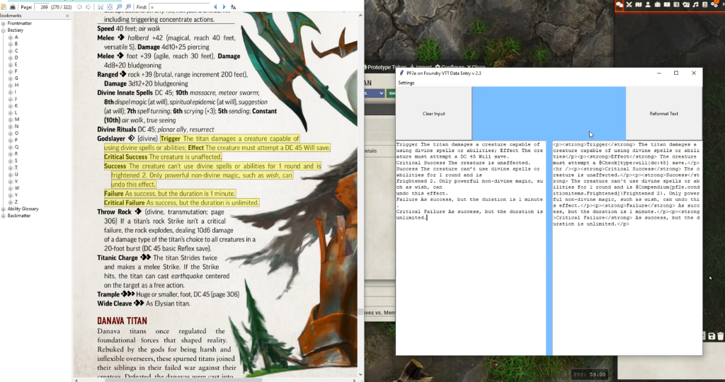 From PDF to Foundry: Setting Up Pathfinder 2e in Foundry VTT