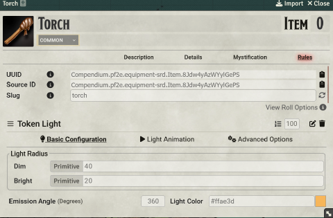 From PDF to Foundry: Setting Up Pathfinder 2e in Foundry VTT